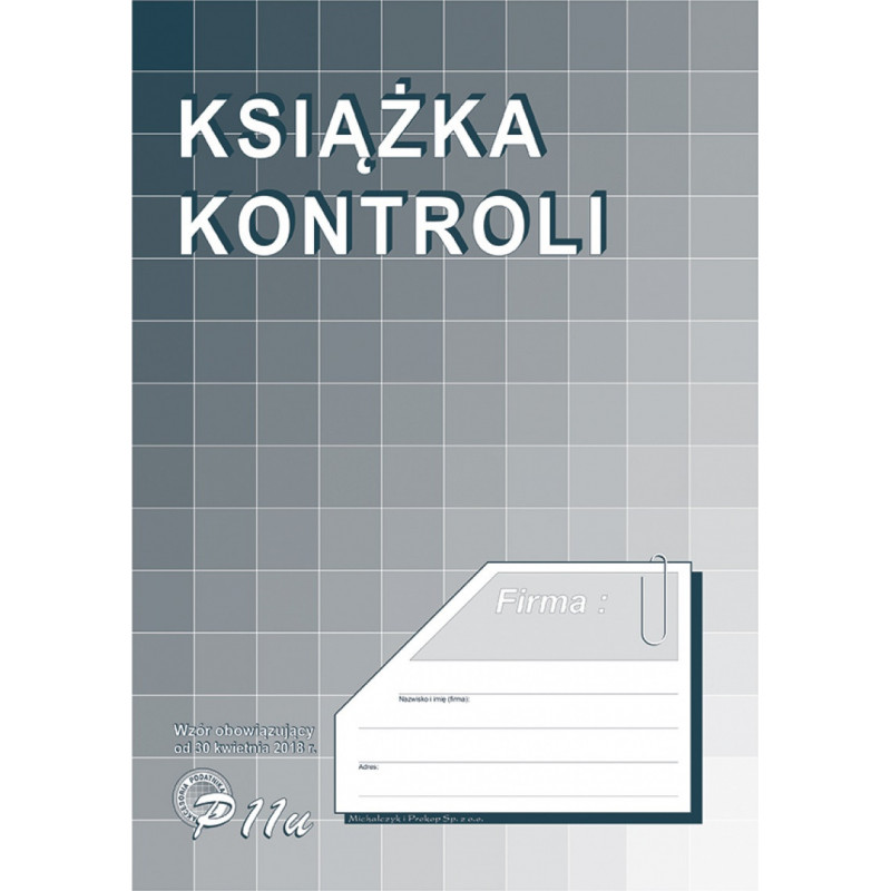 Książka kontroli